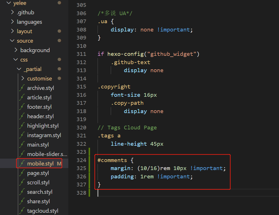 Hexo主题——Yelee的使用[更新中...] | Oh_MyBug
